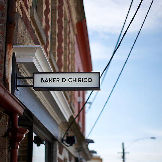 Baker D. Chirico Identity by Fabio Ongarato Design | Eat Drink Design ...