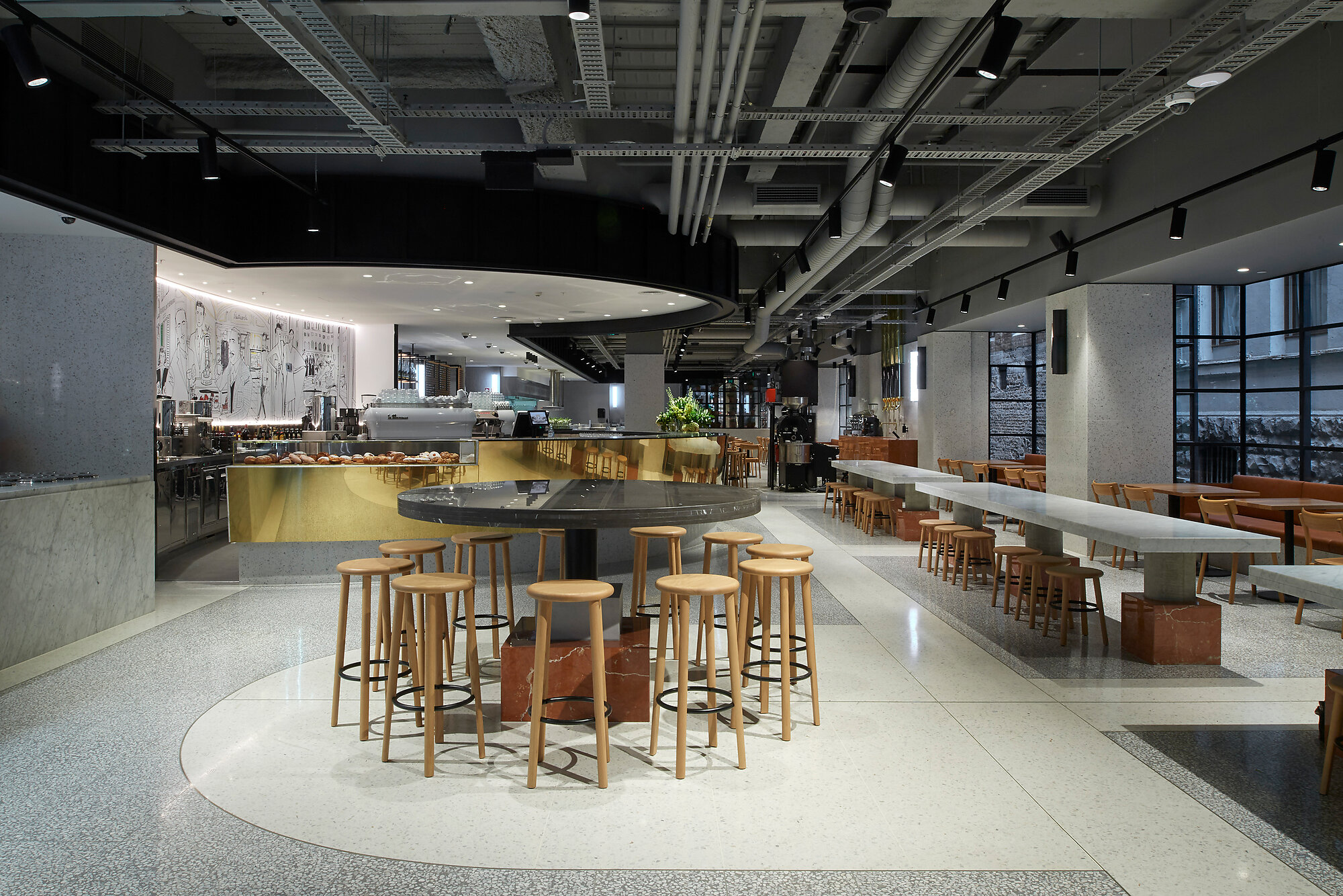 Brunetti Flinders Lane by Technē Architecture + Interior Design | Eat ...