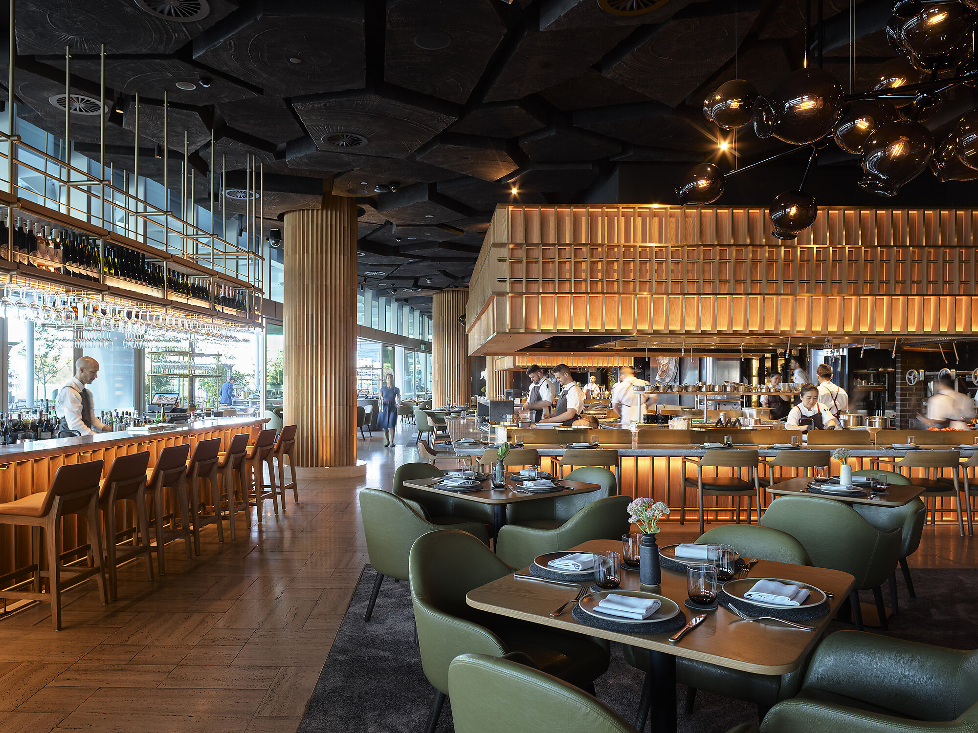Woodcut Restaurant by loopcreative | Eat Drink Design Awards