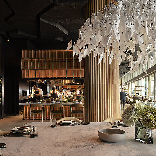 Woodcut Restaurant by loopcreative | Eat Drink Design Awards