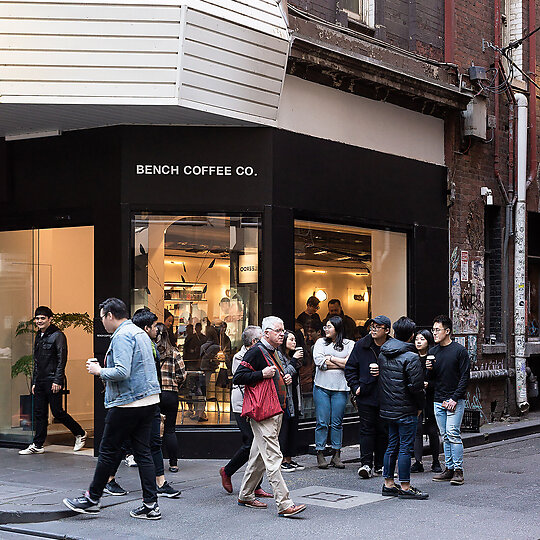 Bench Coffee Co. by Arkhe Tekhne | Eat Drink Design Awards