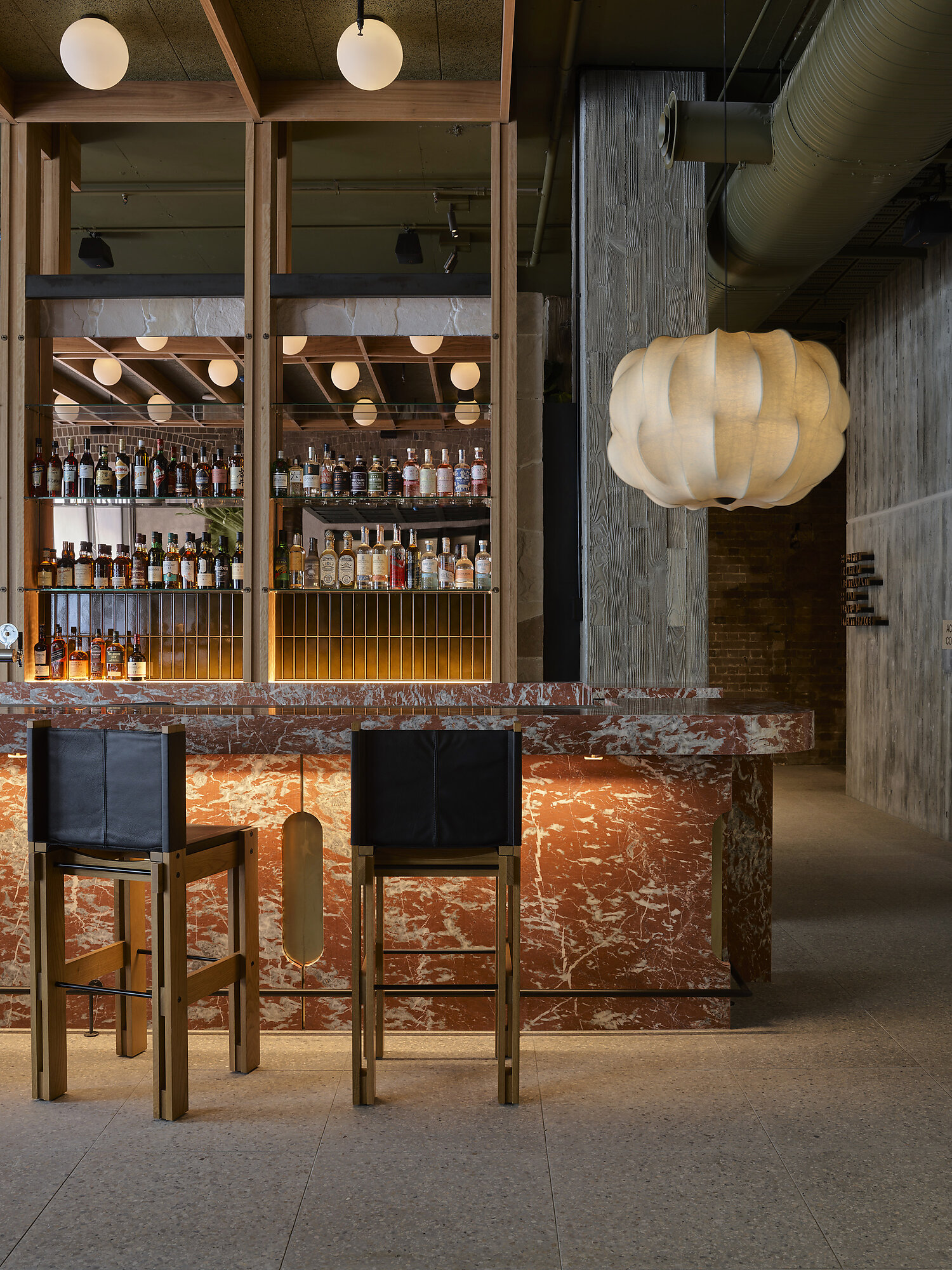 Lobby Bar Ace Hotel Sydney by Flack Studio | Eat Drink Design Awards
