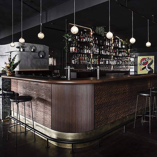 Copycat Bar & Restaurant by Technē Architecture + Interior Design | Eat ...