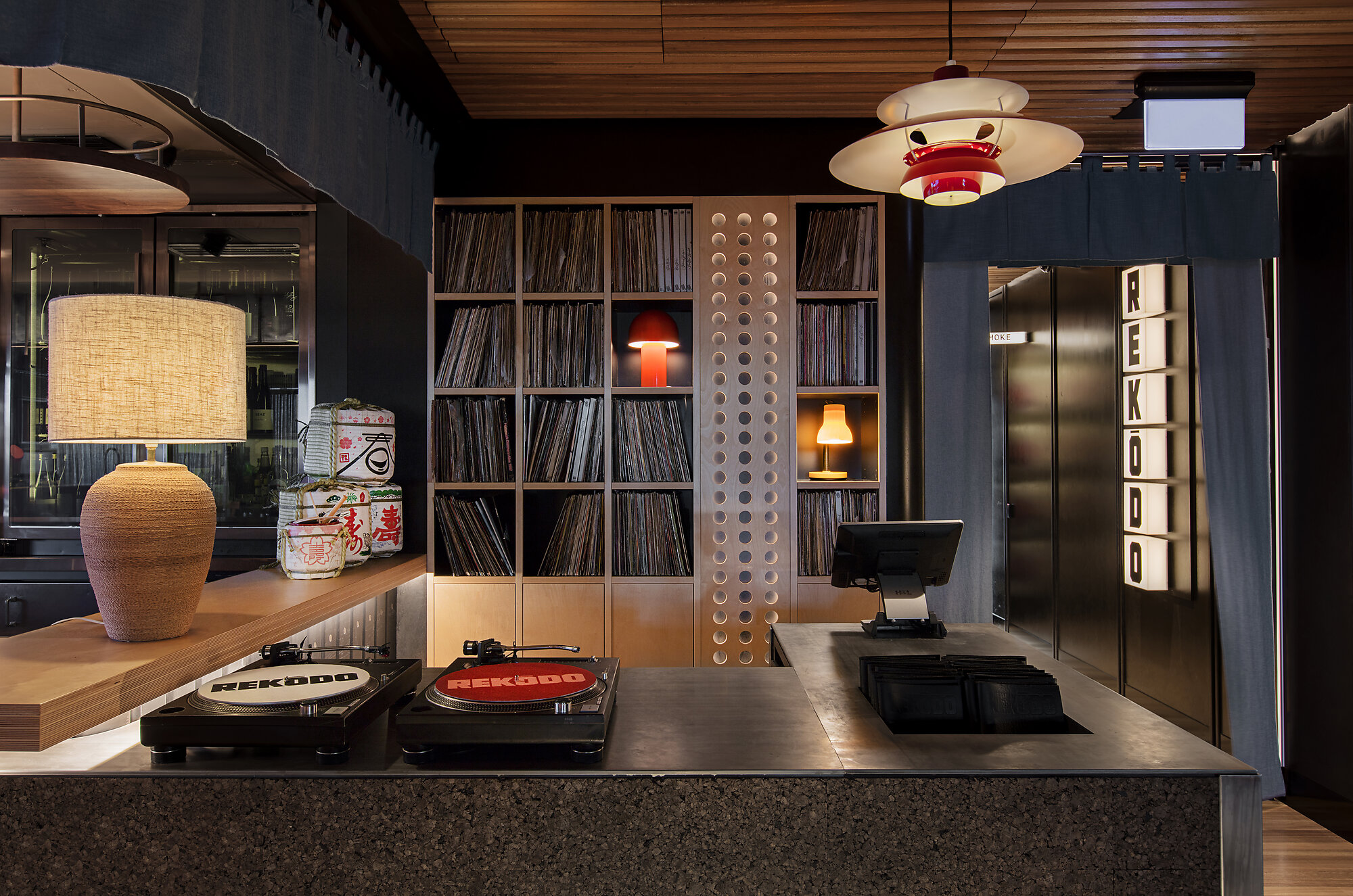 Rekōdo - Restaurant & Vinyl Bar by H&E Architects | Eat Drink Design Awards