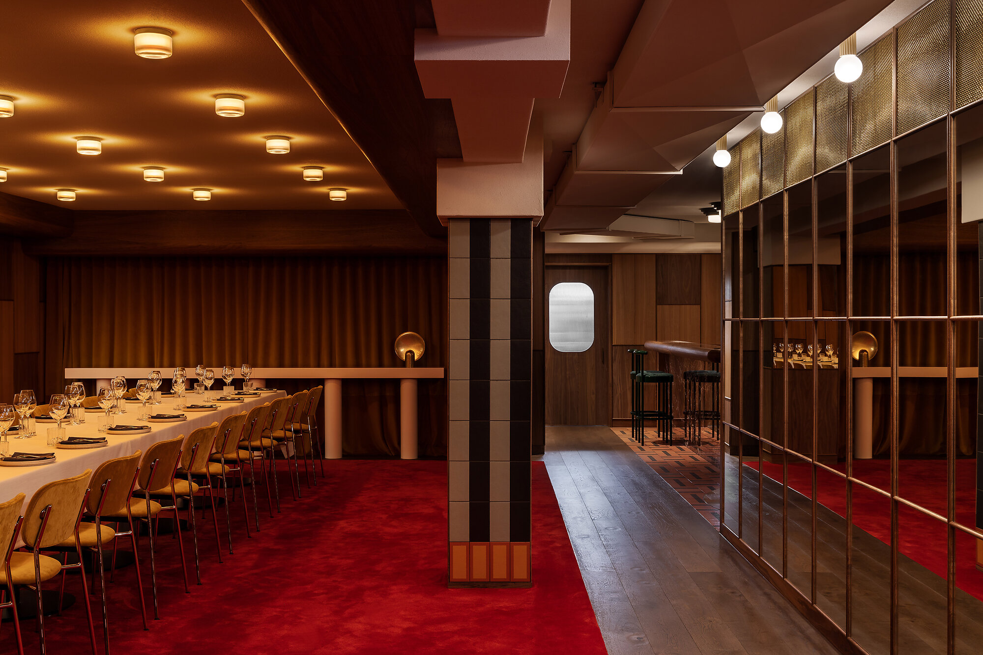 Fugazzi Private Dining Room & Bar by studio gram | Eat Drink Design Awards