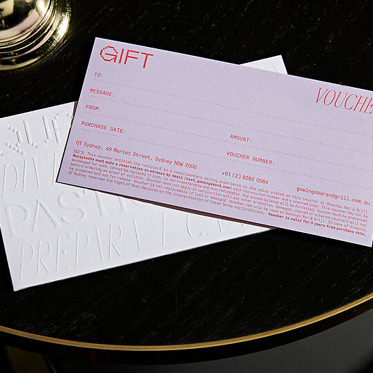 Gowings Bar and Grill by Toben | Eat Drink Design Awards