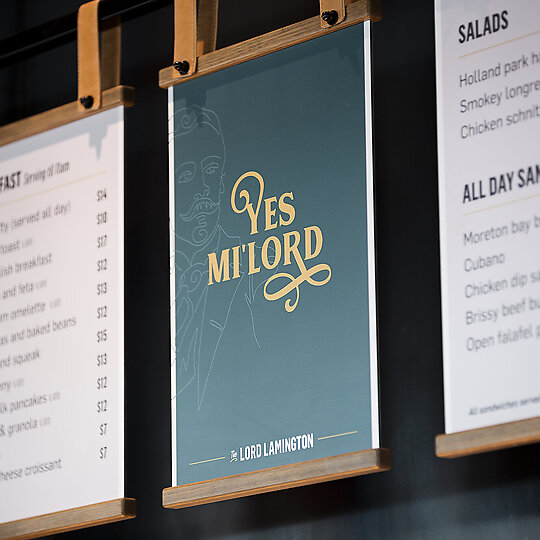 The Lord Lamington by Collectivus | Eat Drink Design Awards